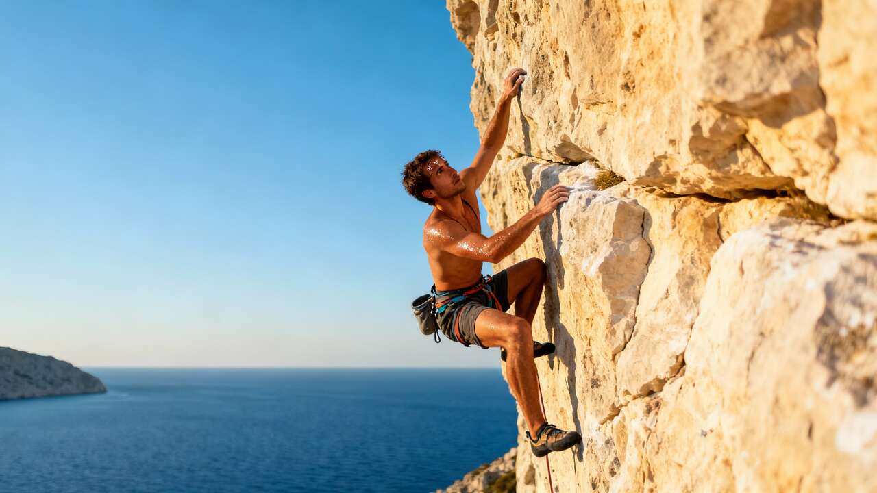 Initiation à l'escalade en Grèce : débuter avec succès