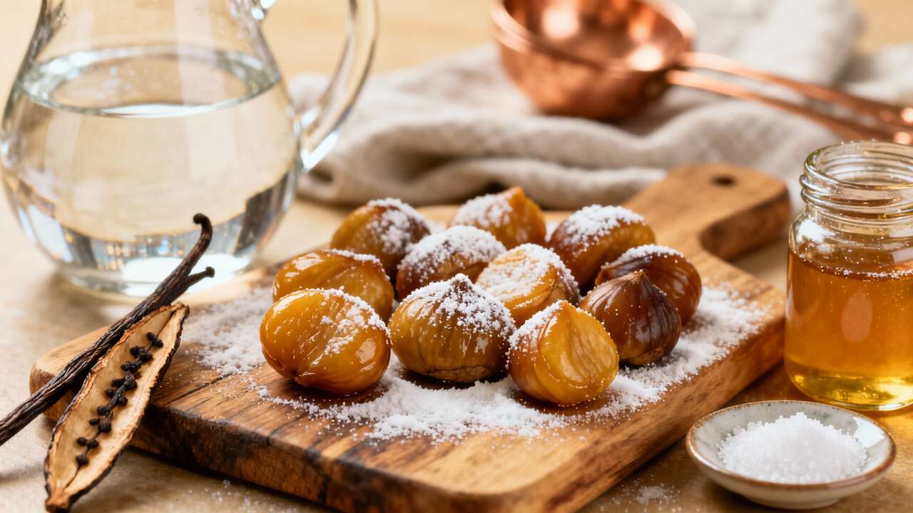 Secrets gourmands des marrons confits