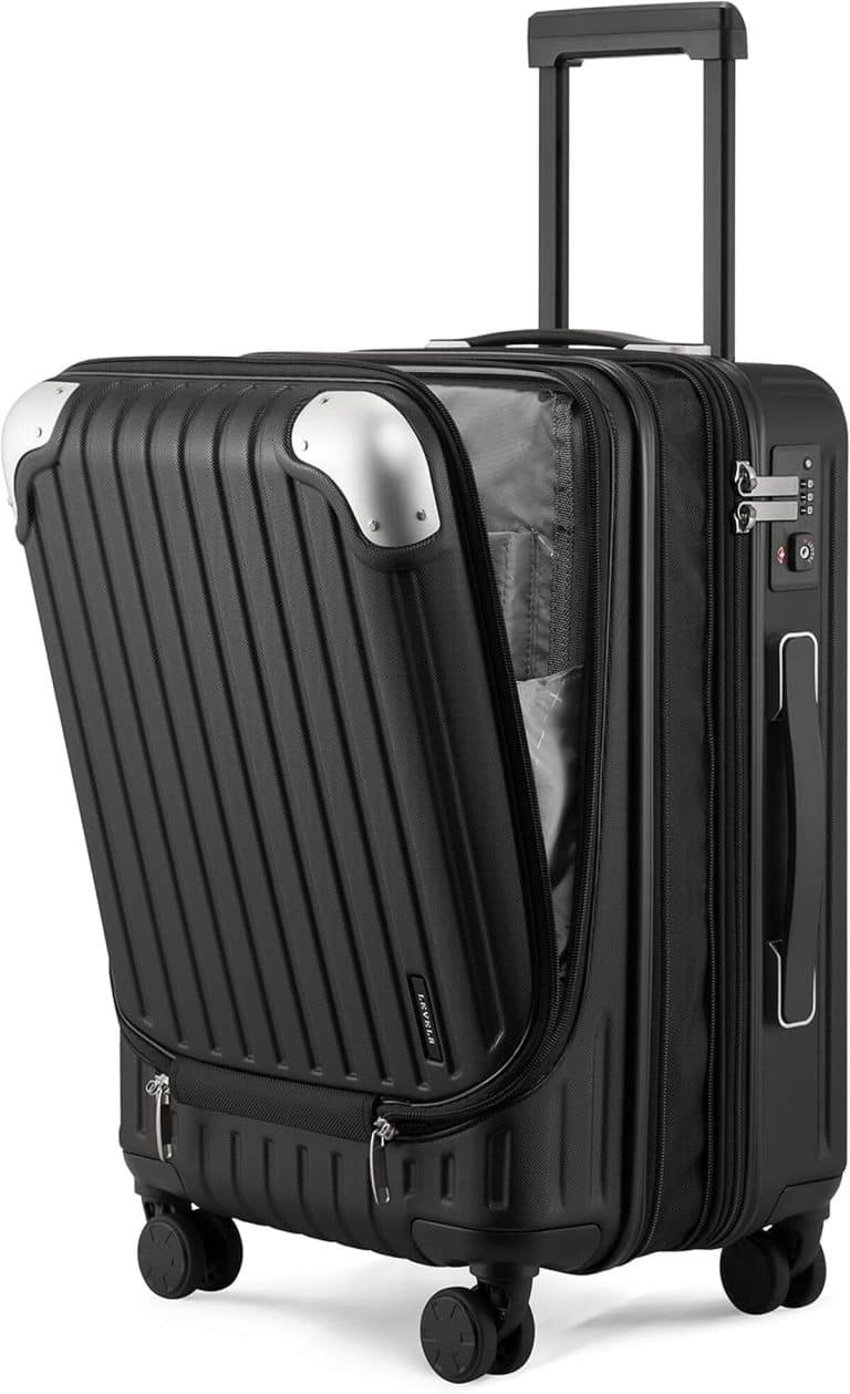 Test : valise cabine LEVEL8 extensible 42L avec serrure TSA