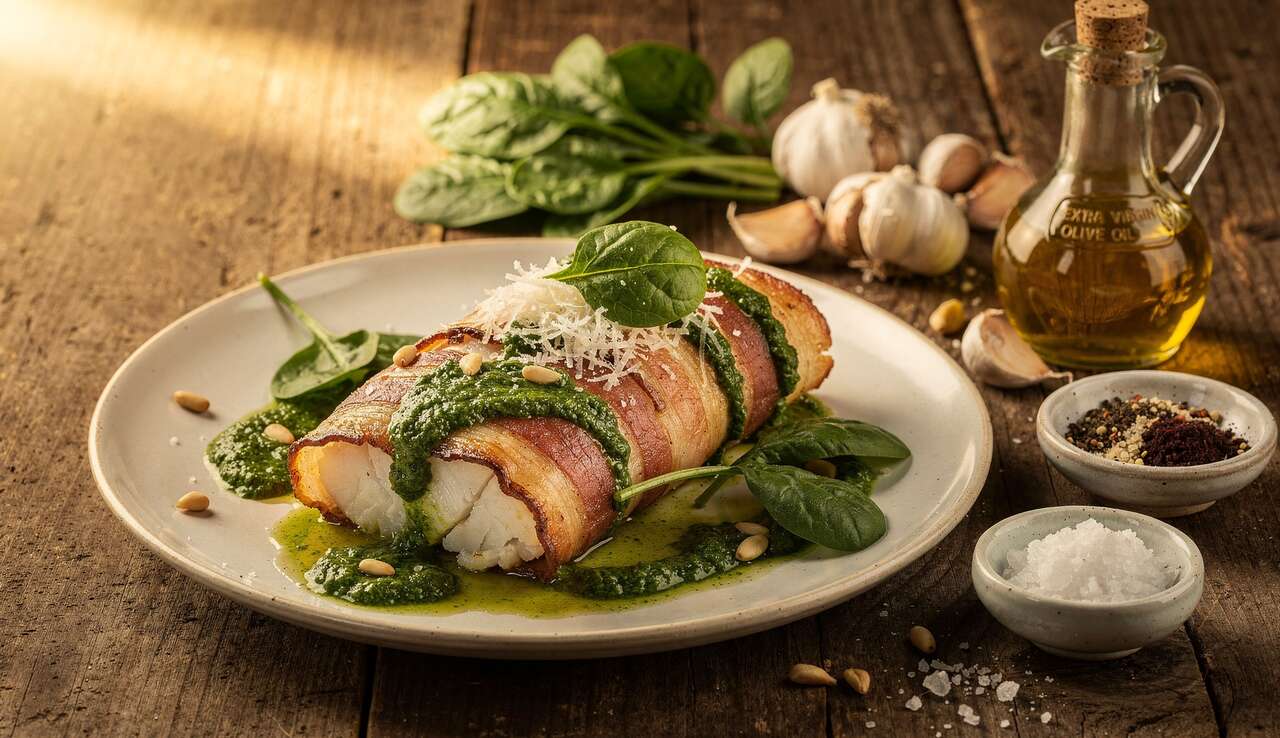 Rôti de lotte et lard : un délice culinaire
